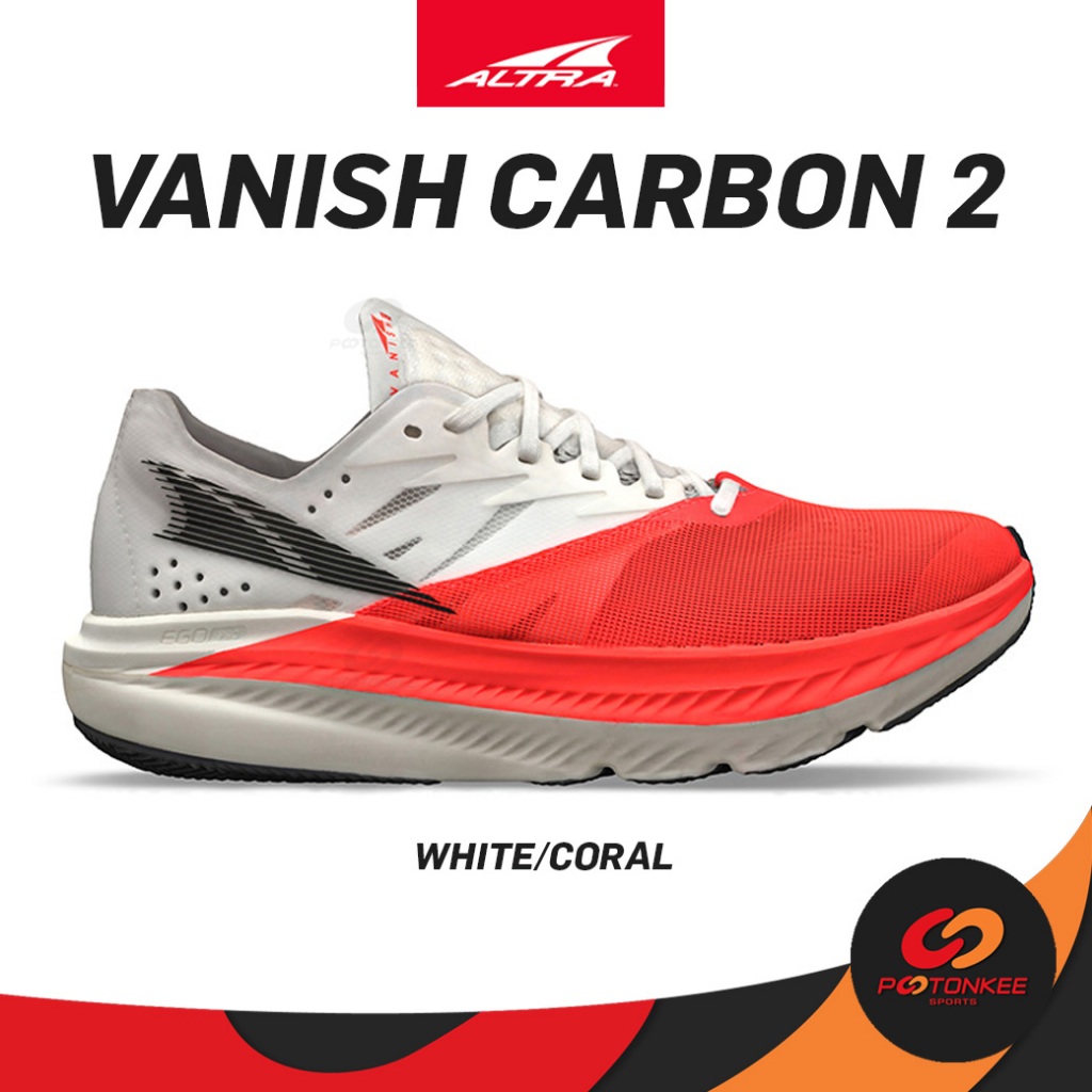 (มีโค้ดส่วนลด) ALTRA VANISH CARBON 2 รองเท้าวิ่งผู้ชายและผู้หญิง รองเท้าถนนสายแข่ง มีแผ่นคาร์บอน ...