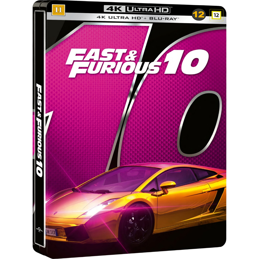 Fast & Furious 10 (SteelBook Limited Edition ) [4K Ultra HD + Blu-Ray ...