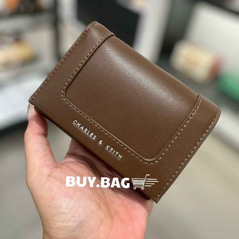 CHARLES & KEITH : มีโค้ดลด30% CK6-10770625-1 size.XXS กระเป๋าสตางค์ใบ ...
