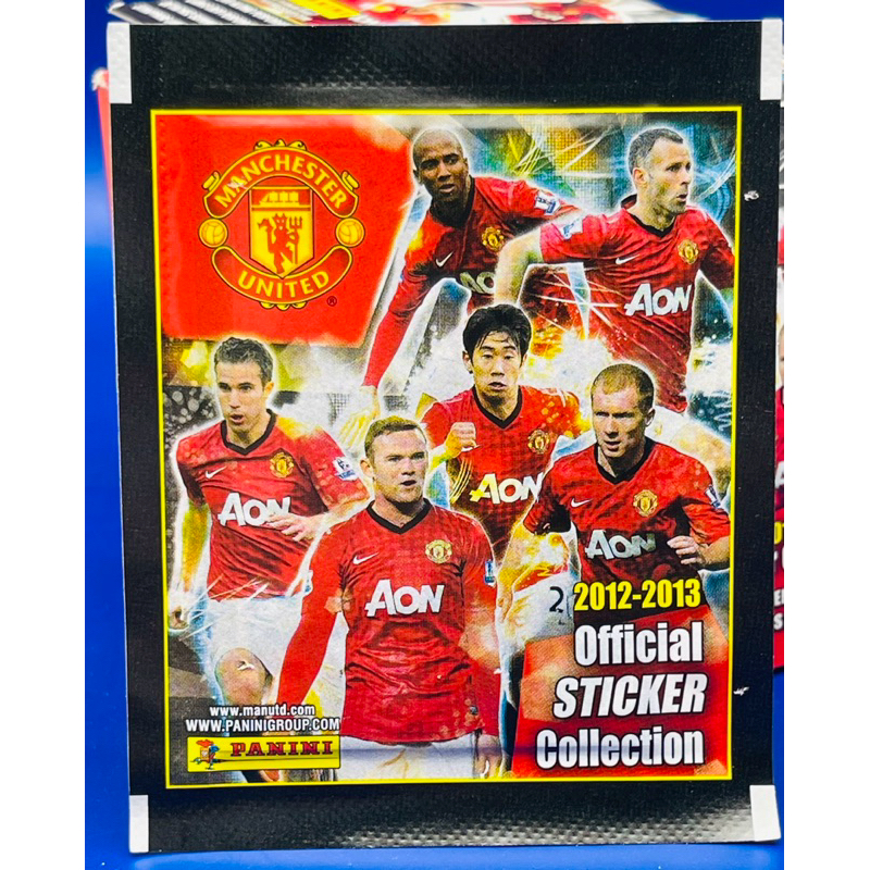 PANINI STICKER Collection MANCHESTER UNITED 2012-2013 Official (แยกขาย ...