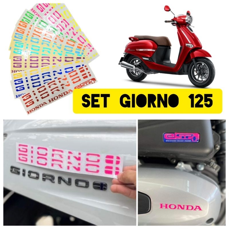 Giorno สติ๊กเกอร์ติดทับโลโก้เดิม /สติ๊กเกอร์โลโก้แคร้ง สติ๊กเกอรGiorno ...