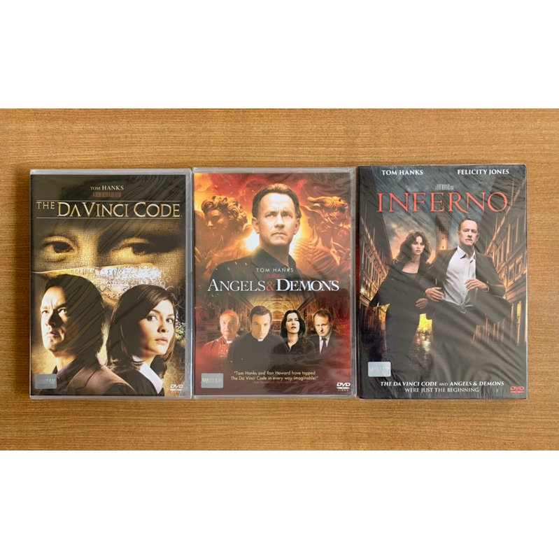 DVD : The Davinci Code / Angels & Demons / Inferno [มือ 1] Dan Brown ...