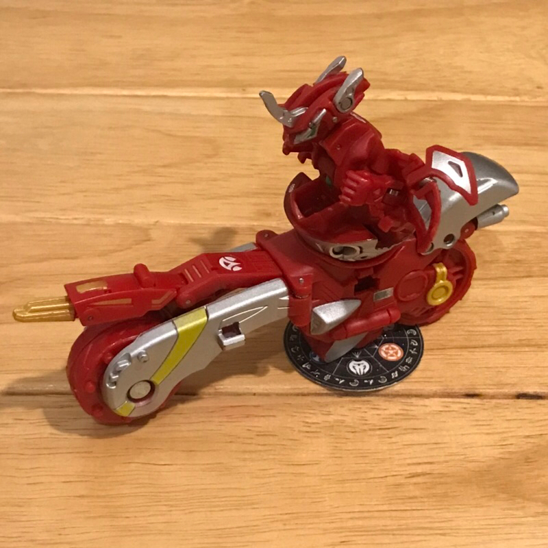 Bakugan Red Pyrus Deluxe Zoompha Mobile Assault + Red Pyrus Titanium ...