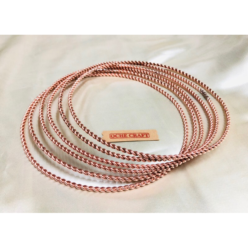 วงกลม เชื่อมติด (tensor ring )ห่วงทองแดงเเท้99.99% งานเชื่อมติดครับ ...