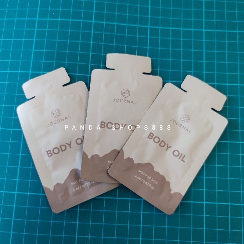 (ขนาดทดลอง) Journal Body Oil 2ml Nang Ram บอดี้ออย น้ำมันทาผิว กลิ่น ...