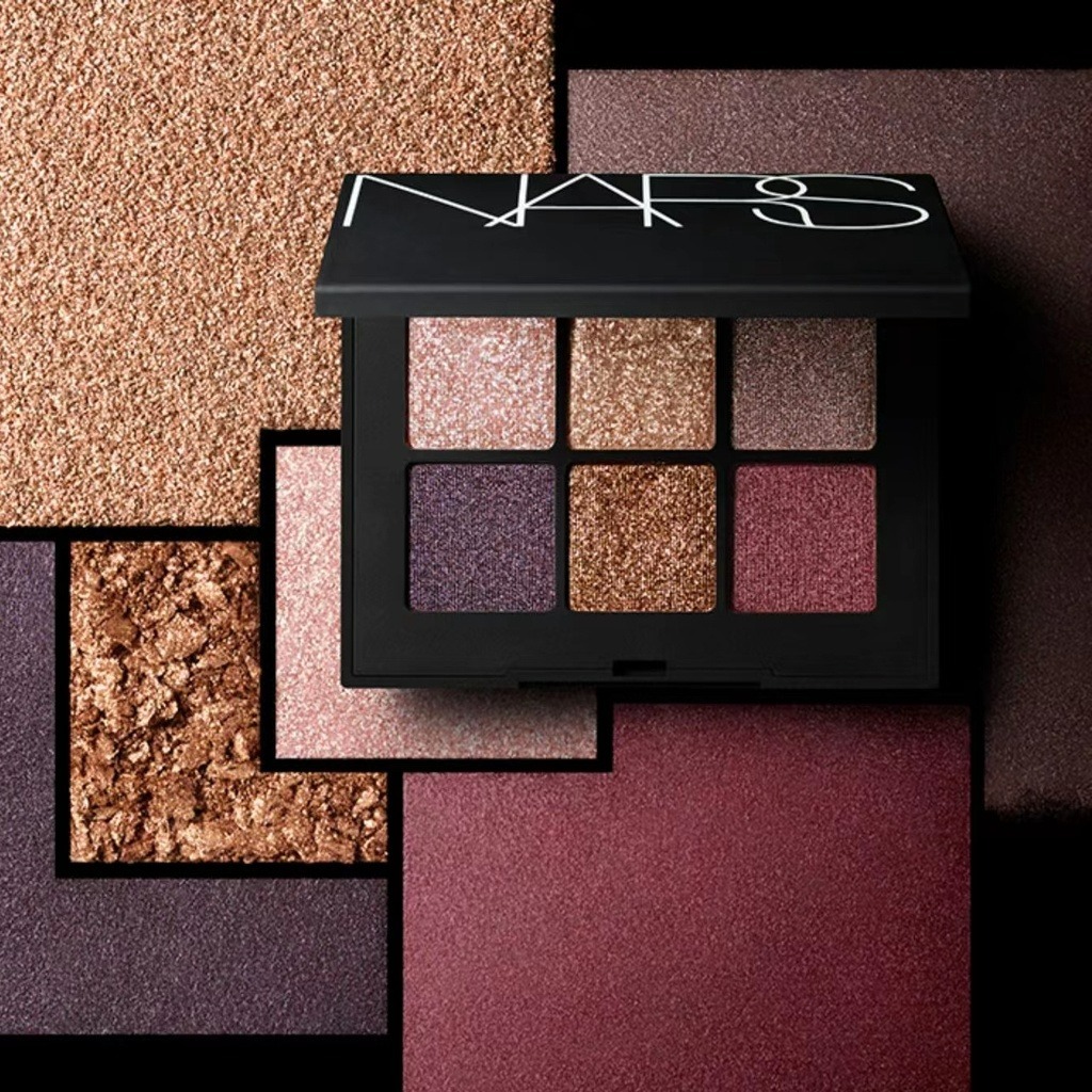 Nars อายแชโดว์เนื้อแมท 6 สี Pearlescent Matte Delicate Glitter Earth ...