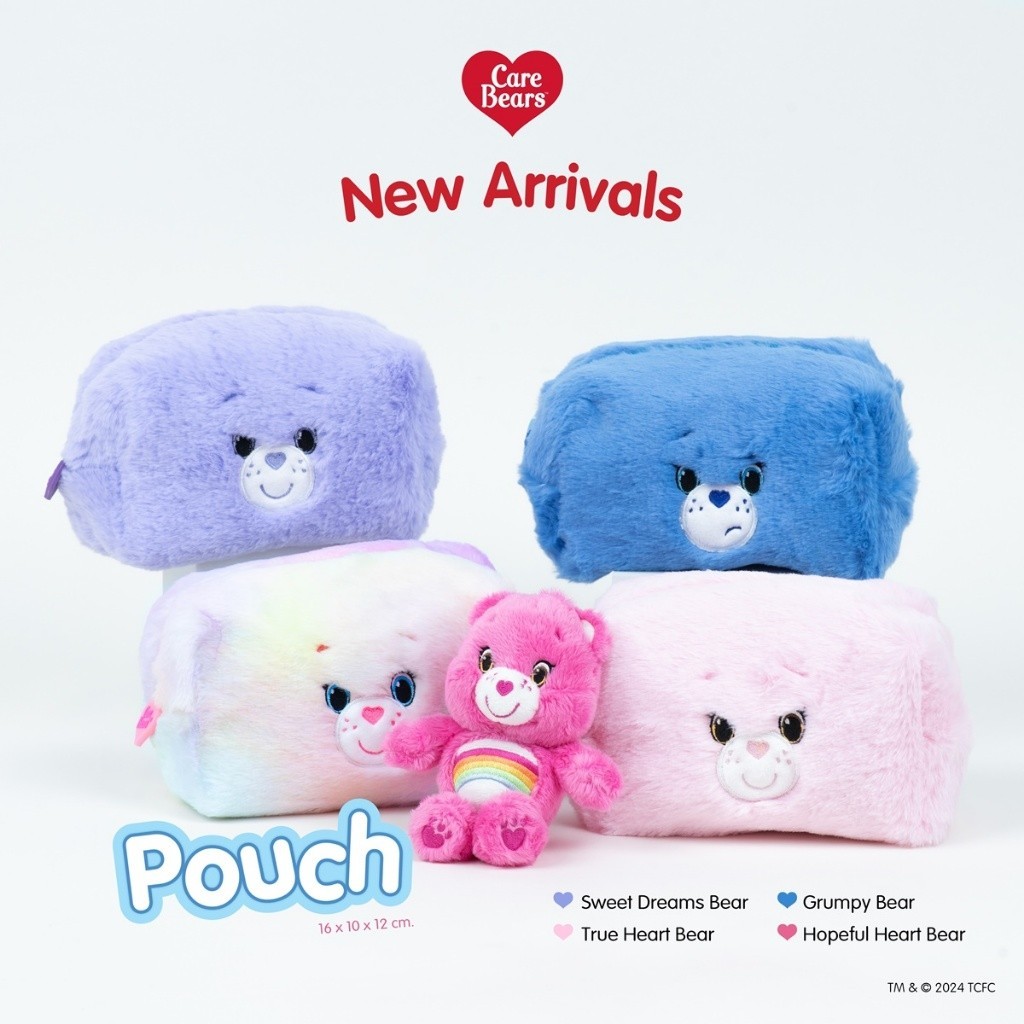 CARE BEARS Classic Pouch กระเป๋าอเนกประสงค์แคร์แบร์ | Shopee Thailand