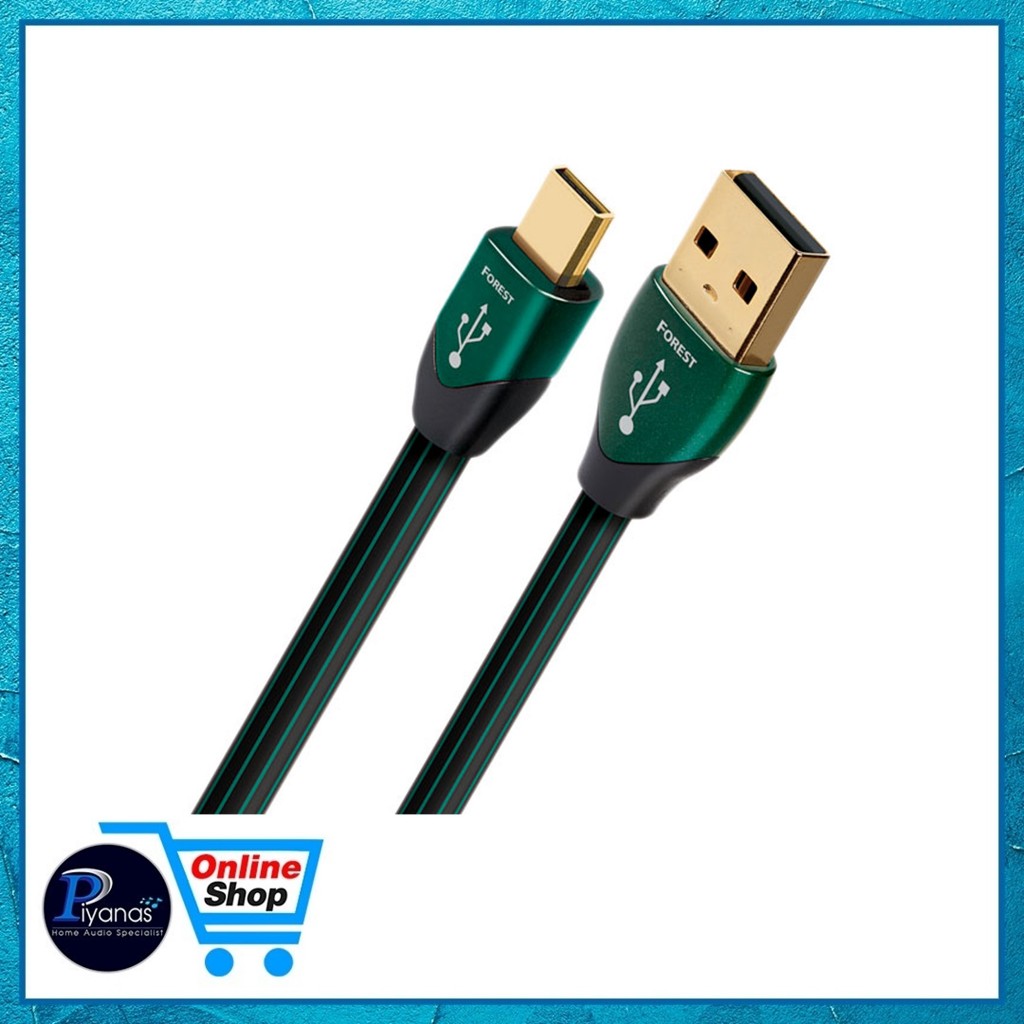 AUDIOQUEST : USB FOREST (A TO MICRO) (USB 2.0) (0.75M)/(1.5M) /piyanas electric/ปิยะนัส อิเล ...
