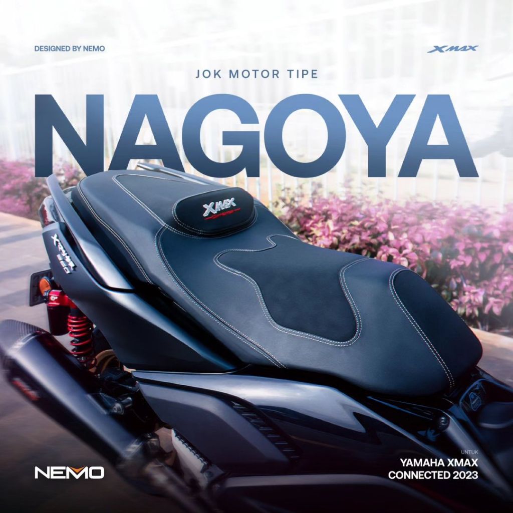 เบาะแต่ง NEMO NAGOYA สำหรับ New Xmax 300 2023-2024 เบาะแต่งทรงสปอร์ต Xmax300 | Shopee Thailand