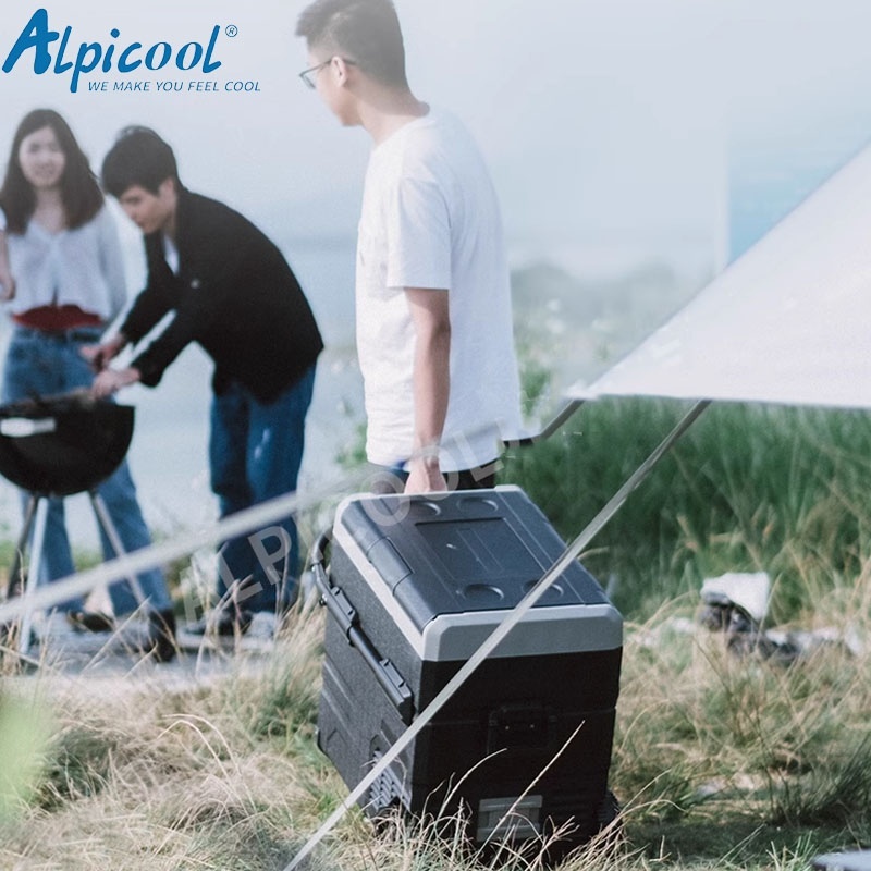 ตู้เย็นalpicool freezer รุ่นTW/TWW พร้อมแบตเตอรี่ ตู้เย็นในรถแบบพกพา ...