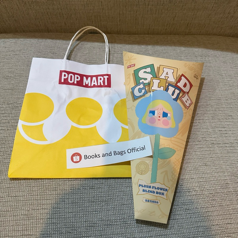 🎉พร้อมส่ง🎉 Cry Baby Sad Club Plush Flower กล่องสุ่ม popmart ดอกไม้ ลุ้น ...