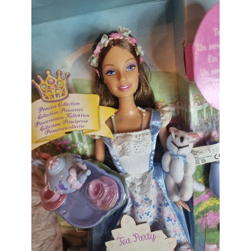 Barbie Erika princess and the pauper tea party set | Shopee Thailand