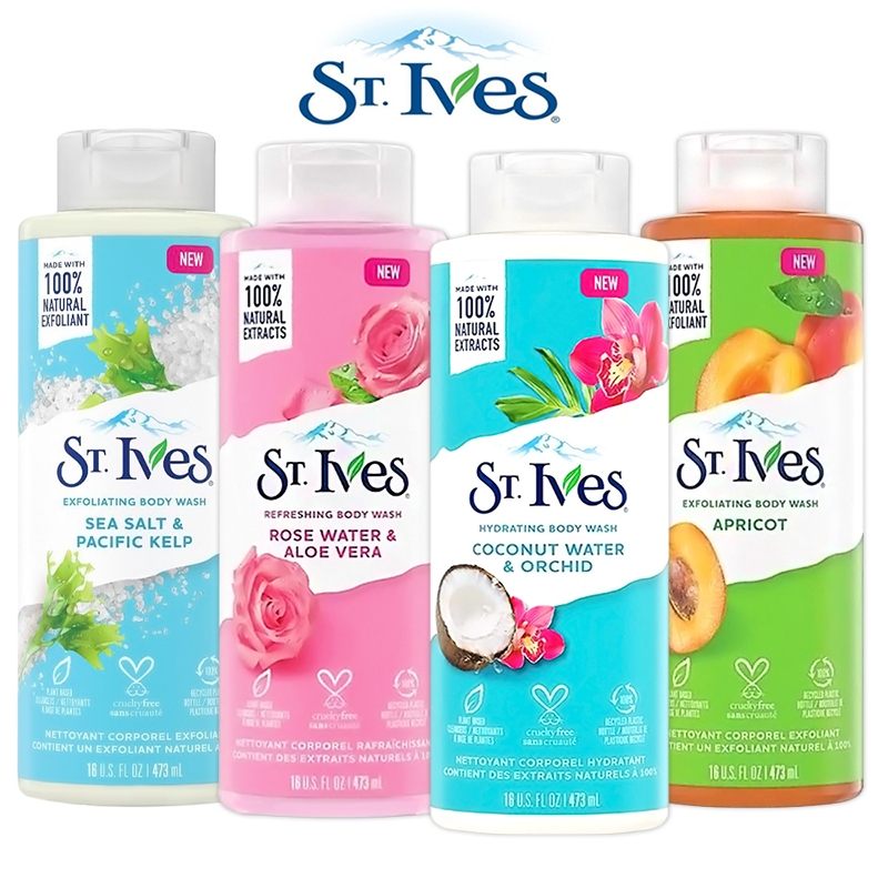 St.Ives Body Wash ครีมอาบน้ำ USA. 473 ml. | Shopee Thailand