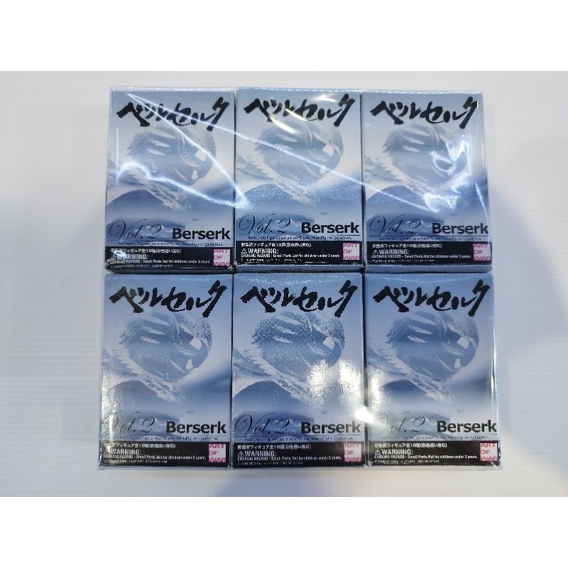 Art of War Berserk Mini Figure Collection Vol.2 ครบเซ็ต 6 แบบ มือ1 แกะ ...