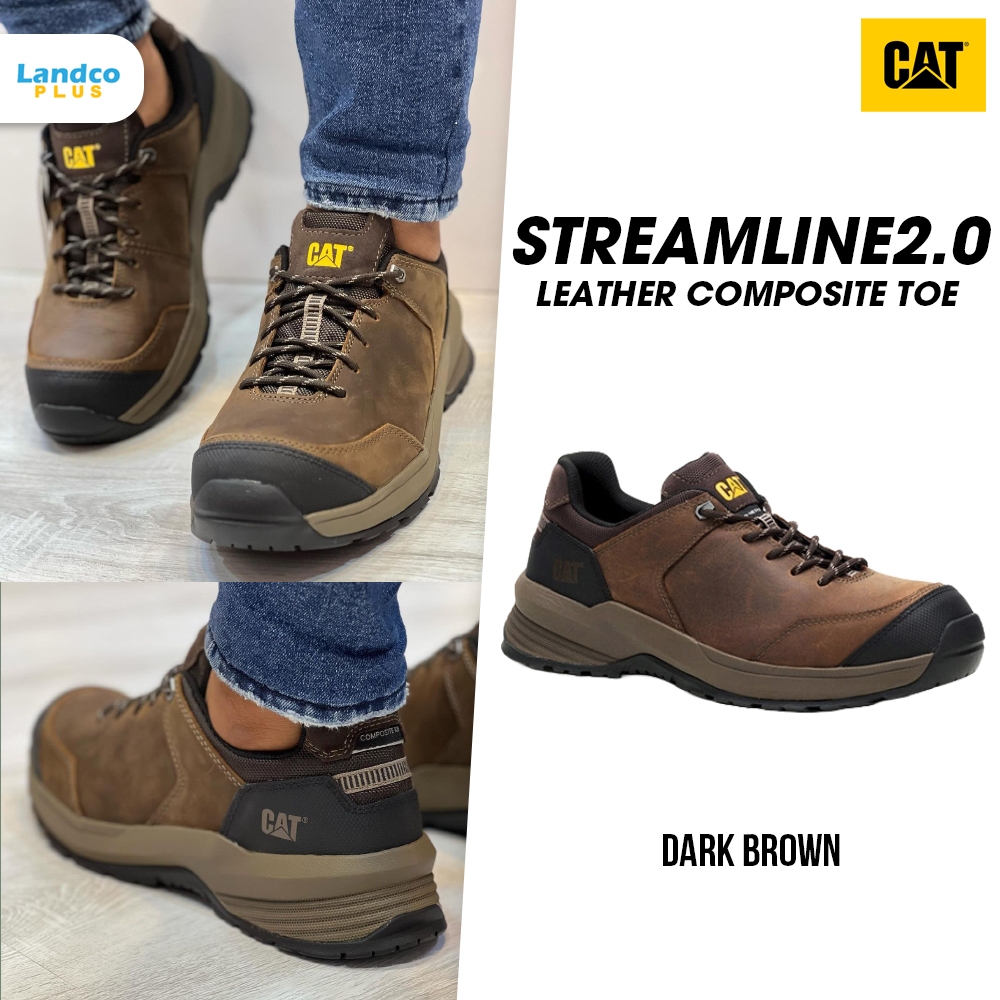 CAT Caterpillar รองเท้าเซฟตี้ผู้ชาย M Streamline Composite Toe 2.0 ...