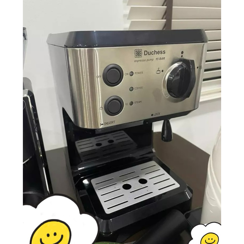 Duchess CM3000B - เครื่องชงกาแฟสด พร้อม! ก้านชง+ถ้วยกรอง1 และ 2ช็อต รับ ...