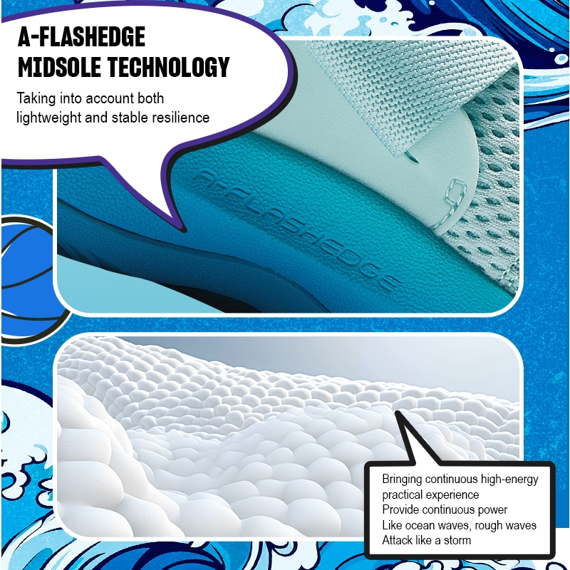 ANTA KT Splash 6 Lite รองเท้าบาสเก็ตบอลผู้ชาย A-FlashEdge Sport Shoes ...