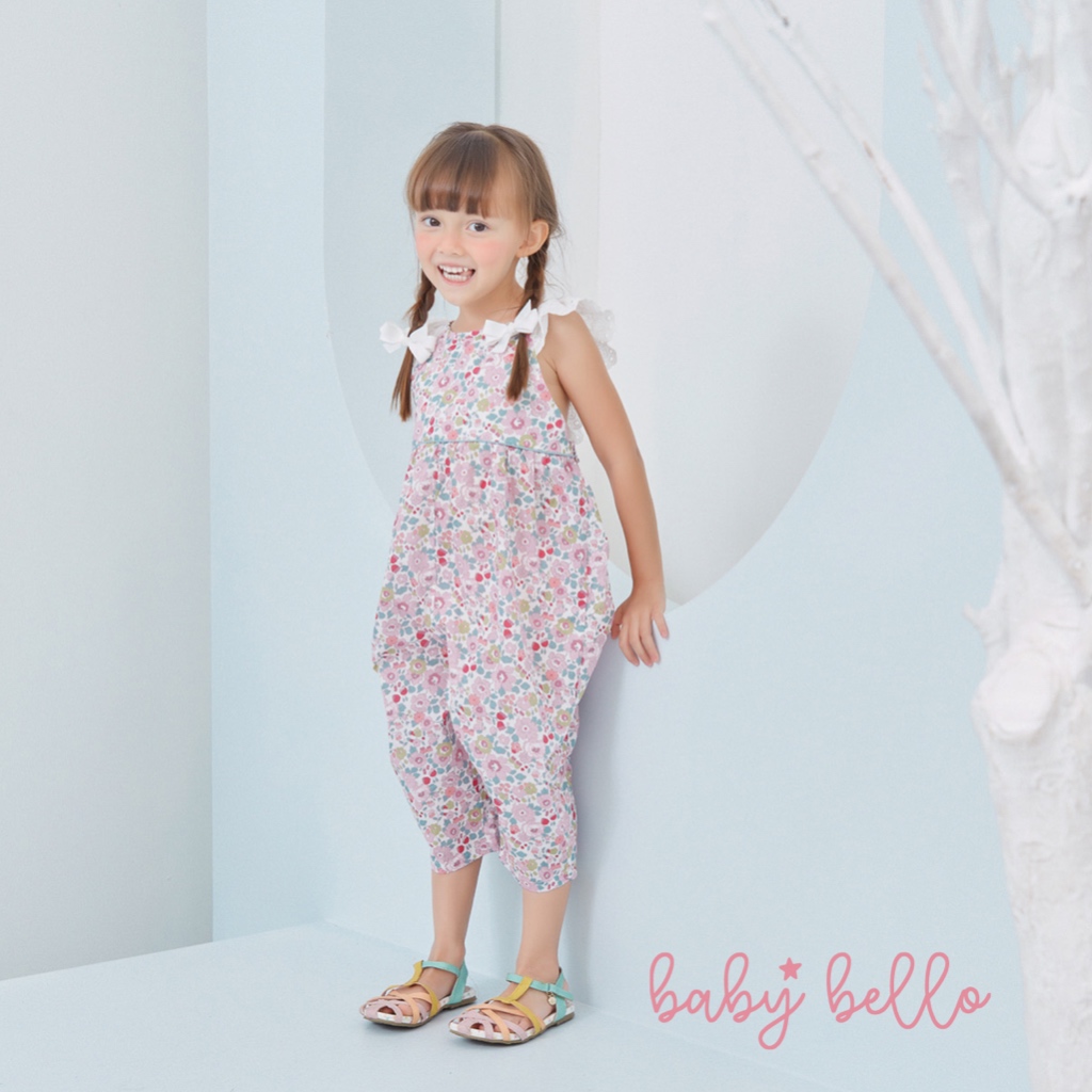BABY BELLO - Lolly Romper Berry Flower | Shopee Thailand