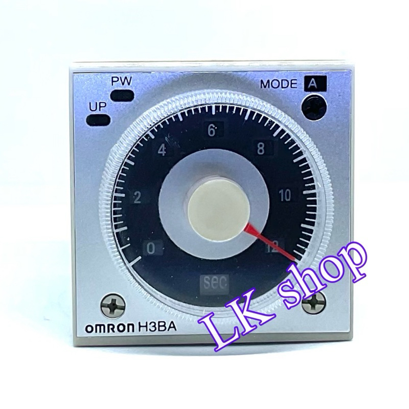 H3BA-N8H Omron Solid-state Timer 1.2วินาที ถึง 300ชั่วโมง 24VDC และ ...