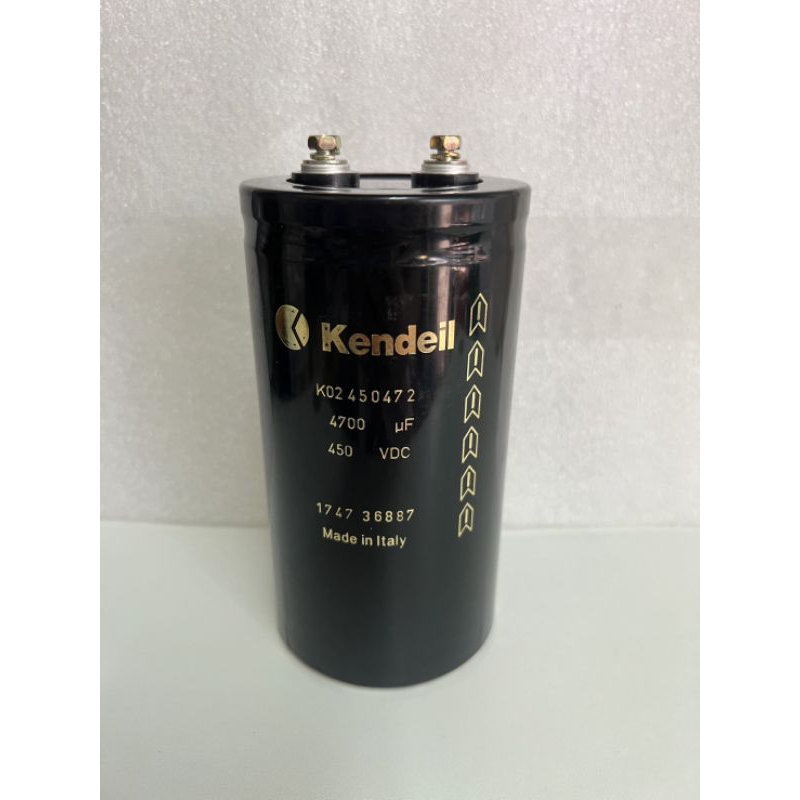 เครื่องแปรงกระแสไฟฟ้า 4700UF 450VDC Kendeil คาปาซิเตอร์ของแท้ Capacitor ...