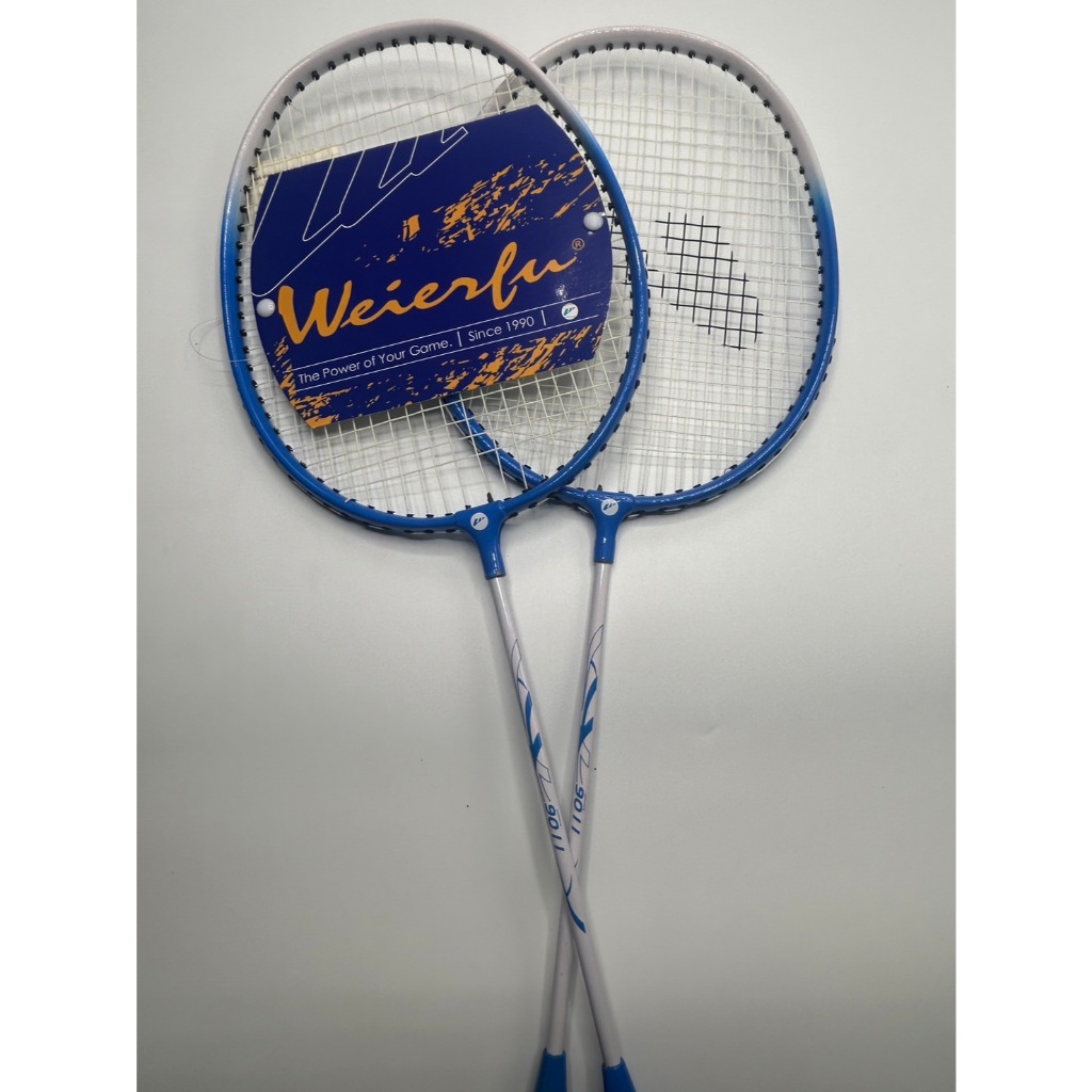 ไม้แบดมินตัน แพ็คคู่ (1x2) Weierfu / Badmionton Racket (1x2) สำหรับผู้ ...