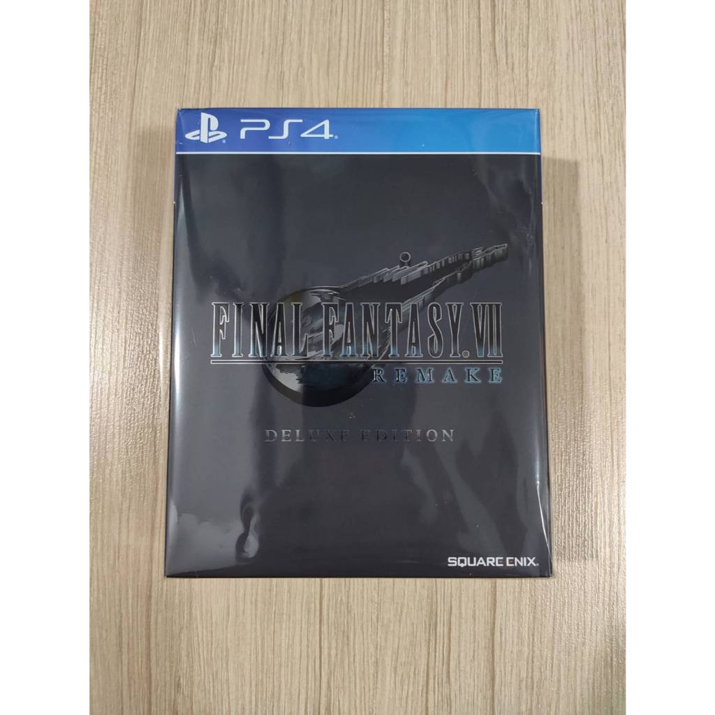 มือสอง PS4 Final Fantasy FF 7 VII Remake Deluxe Edition Zone 3 สภาพดี steelbook กล่องเหล็กมีลอก ...