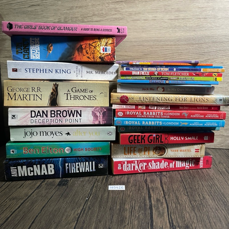 หนังสือ (มือสอง) ENG หนังสือภาษาอังกฤษ Stephen King / Jojo moyes ...