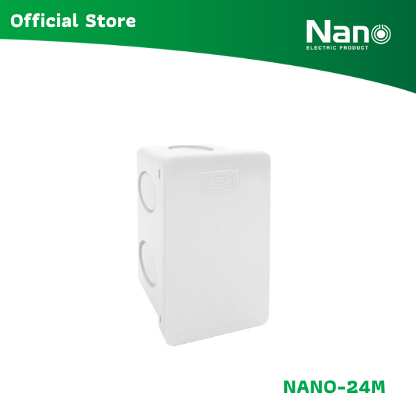 NANO กล่องพักสายแบบมิล 2x4" (50 ชิ้น / กล่อง) รุ่น NANO-24M | Shopee Thailand