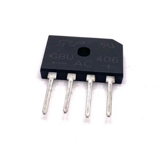 diode GBU406 4.0A 600 V GLASS PASSIVATED BRIDGE RECTIFIER | Shopee Thailand