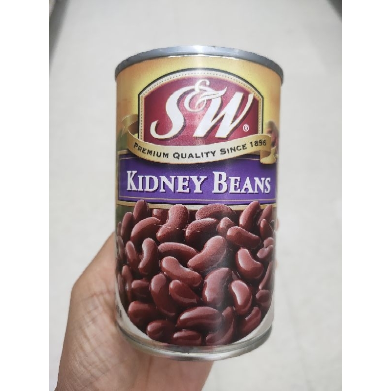 S&W Kidney Beans 439g.ถั่วแดงสีเข้ม 439 กรัม | Shopee Thailand