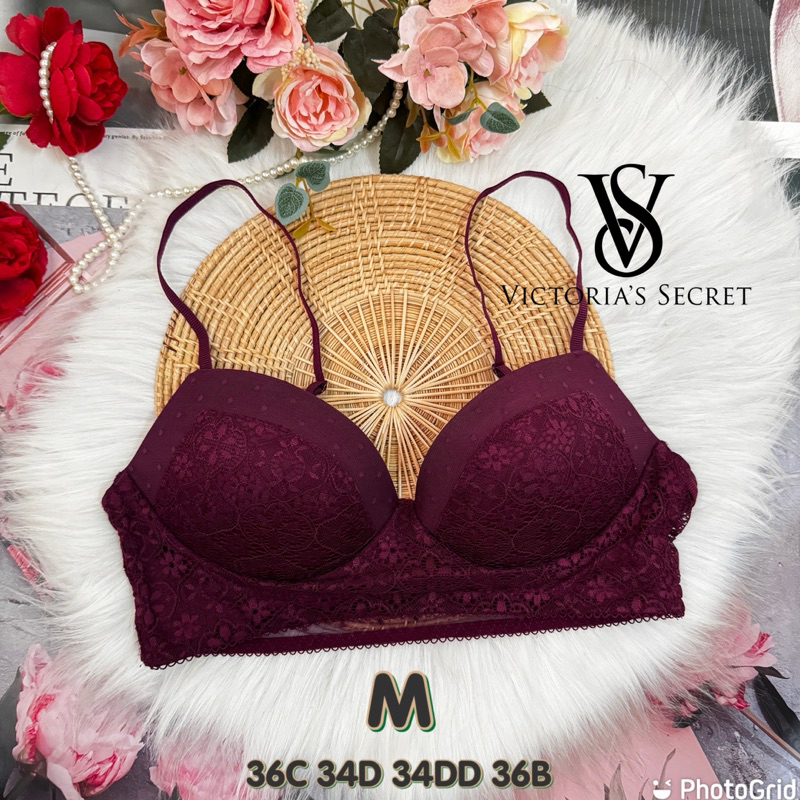 Victoriasecret size Mใหม่มาก 36A 36B 36C C34 34D ฟองไม่บางมาก | Shopee Thailand