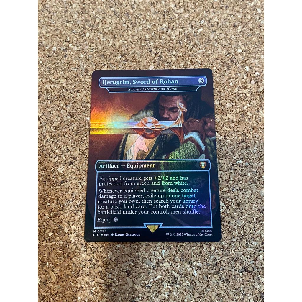 MtG Single Card: Herugrim, Sword of Rohan (Sword of Hearth and Home ...