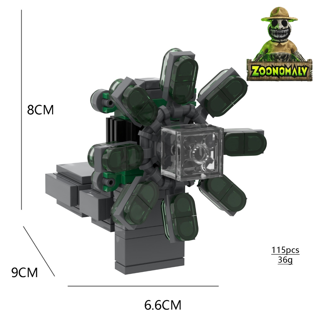 ล่าสุด MOC ชุด ตัวต่อ zoonomaly ของเล่น Monster บล็อคตัวต่อ ของเล่นเด็ก ...
