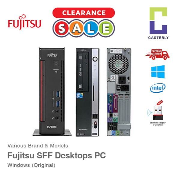 FREE WiFi [R] Fujitsu Nec Epson SFF Desktops PC2 PC3 PC4 Desktop PC ...