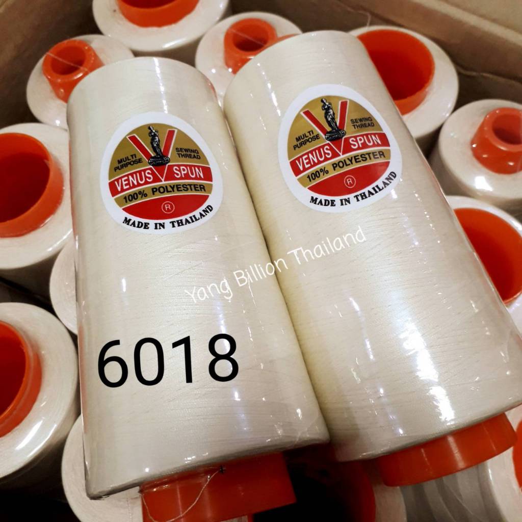 ด้ายเย็บผ้าวีนัส ด้ายหลอดใหญ่ ด้ายCMPเบอร์ 60 30/2 แกนส้ม 270g Venus ...