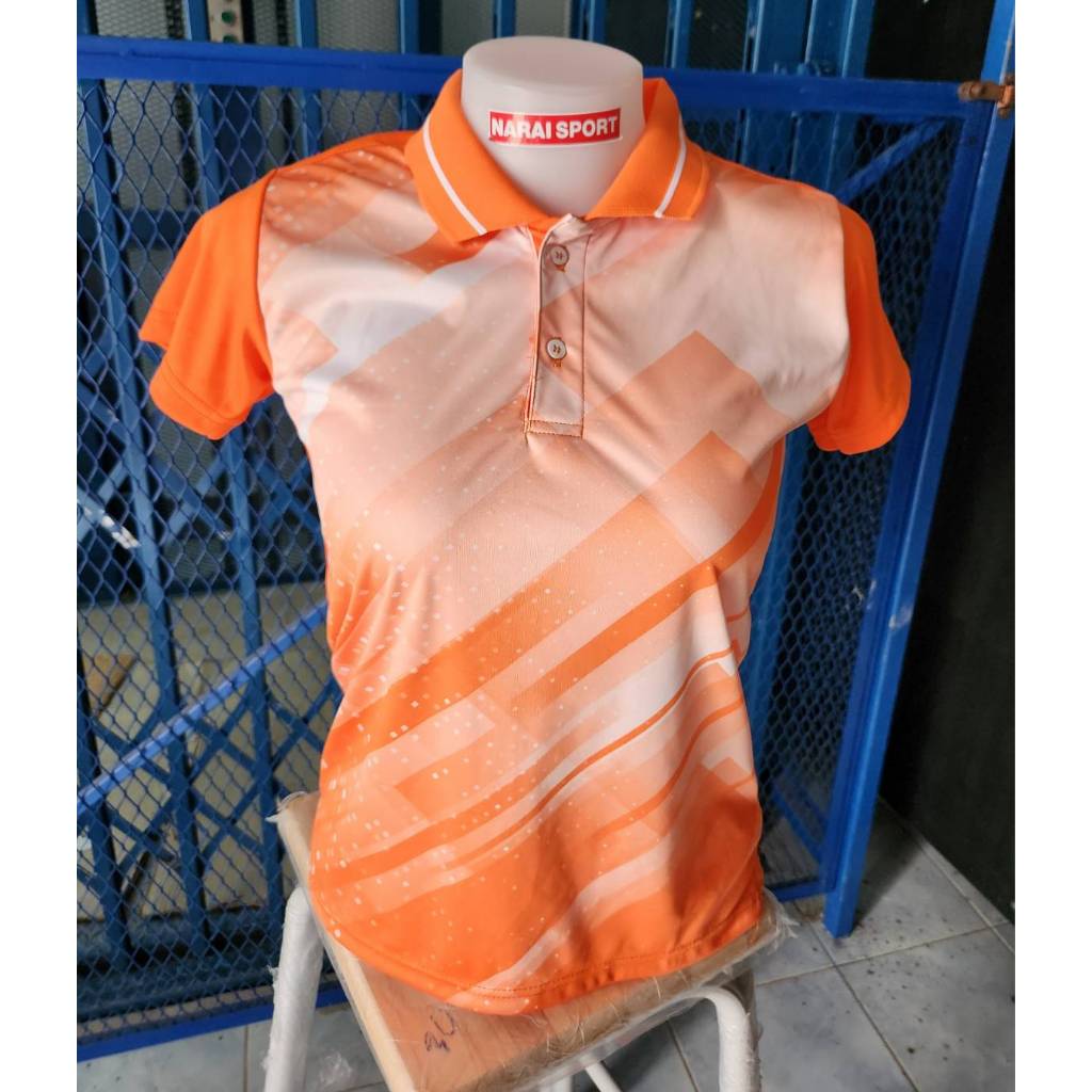 SPORT DAY เสื้อกีฬาหญิง เสื้อคอปกหญิง SA303 *ทรงเข้ารูปให้สั่งเผื่อไซด์ ...