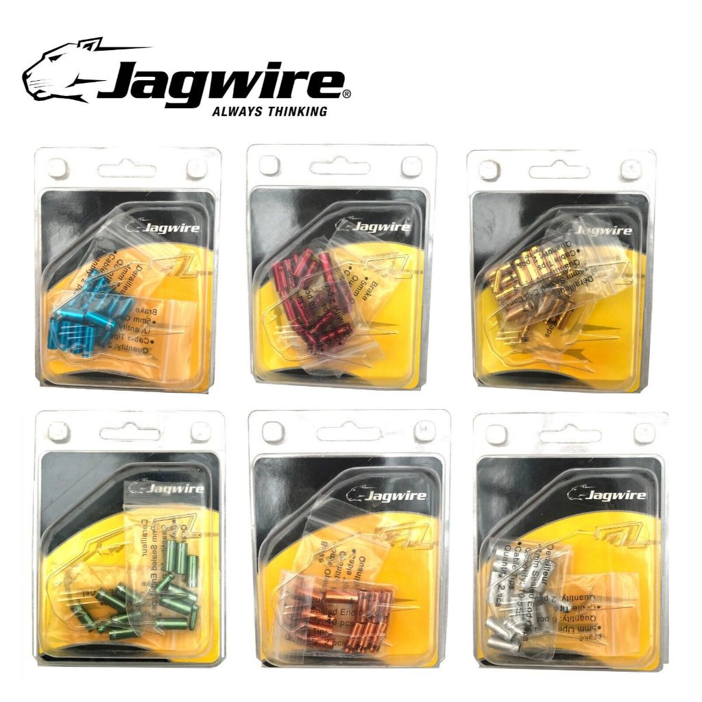 หัวปลอกสายจักรยาน JAGWIRE End Cap Packs ได้ทั้งปลอกสายเบรคและปลอกสาย ...
