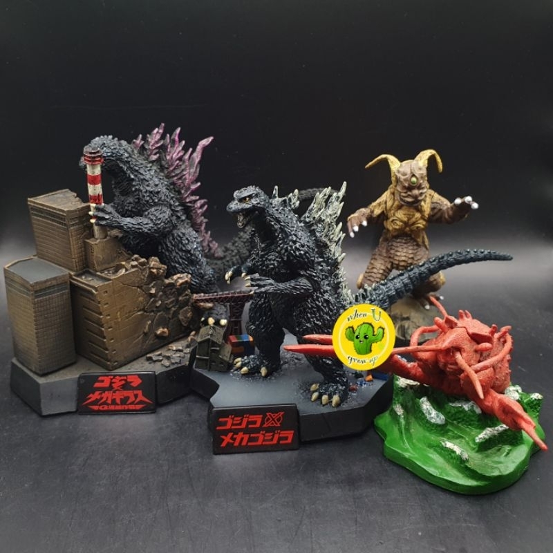 Bandai Godzilla Mini Daiorama Sence Complete Work ก็อตซิลล่า งานฉาก 02 ...