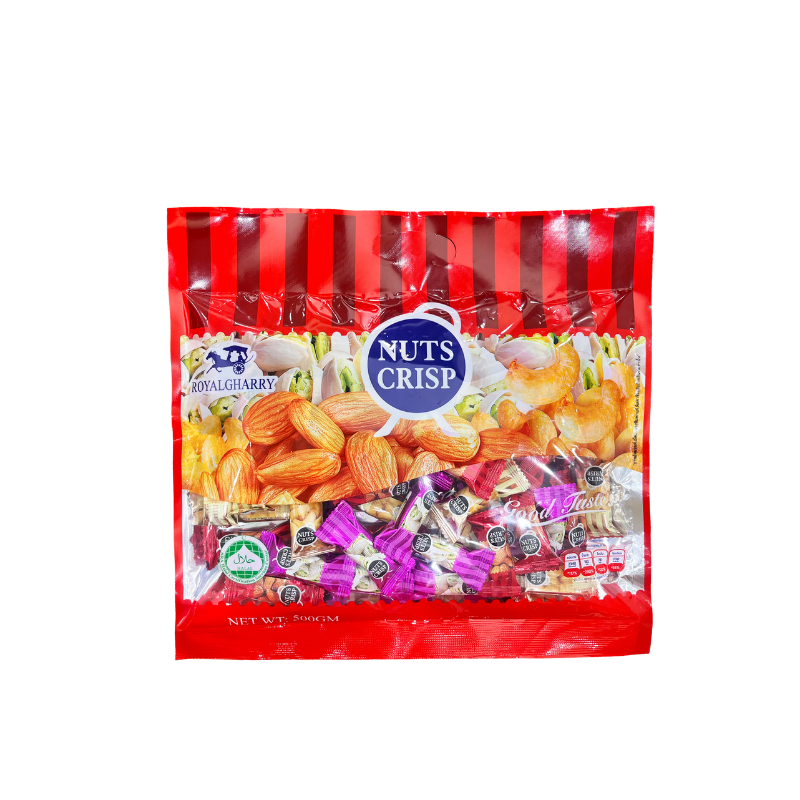 ขนมตุ๊บตั๊บมาเลเซีย NUTS CRISP TWINFISH ขนมถั่วอัดแท่งรวมรส 250g และ 500g | Shopee Thailand