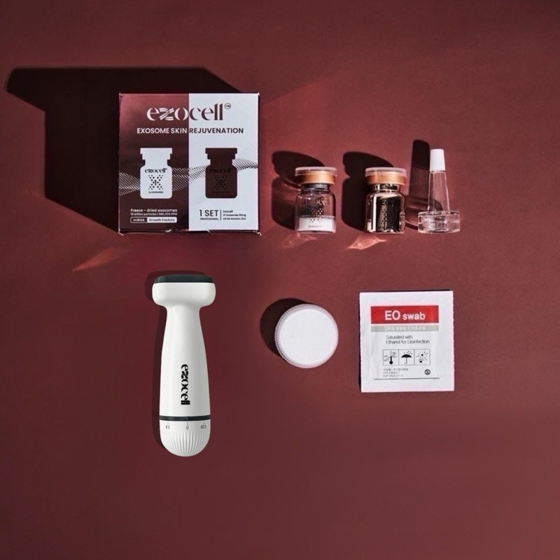 [M+tool+6880] ผิวกระจก รูขุมขน Exocell Skin Rejuvenation HA Set Exosome ...
