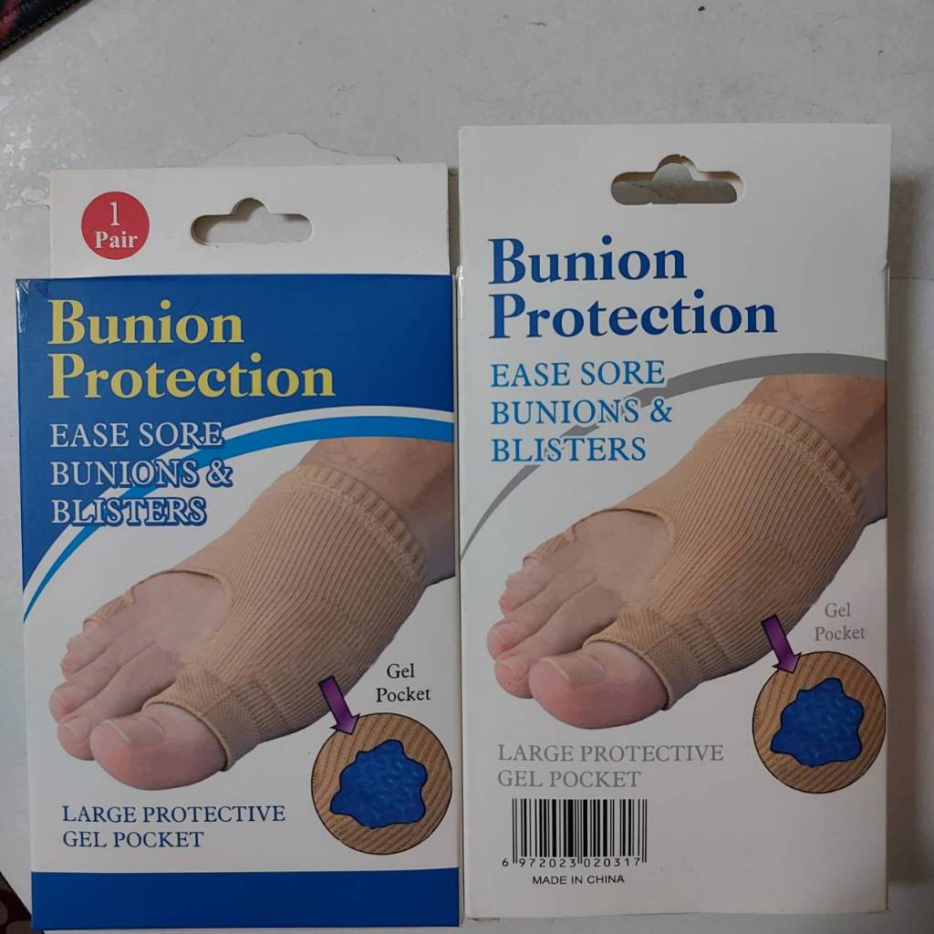 ผ้าสวมดัดนิ้วโก่ง นิ้วโป้งโก่ง Gel bunion protection เจล อักเสบ ...