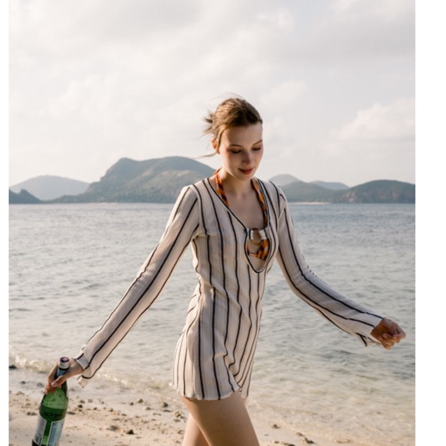 Preorder 7-10 day * Kelby beachเดรสคลุมบีกินนี่ | Shopee Thailand