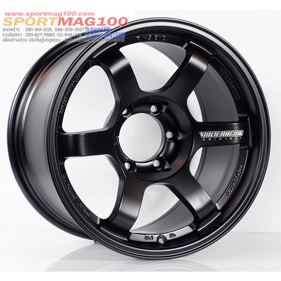 ล้อแม็กซ์ Te37 สีดำด้าน 9-18นื้ว 6รู139 ET0 [21143] | Shopee Thailand