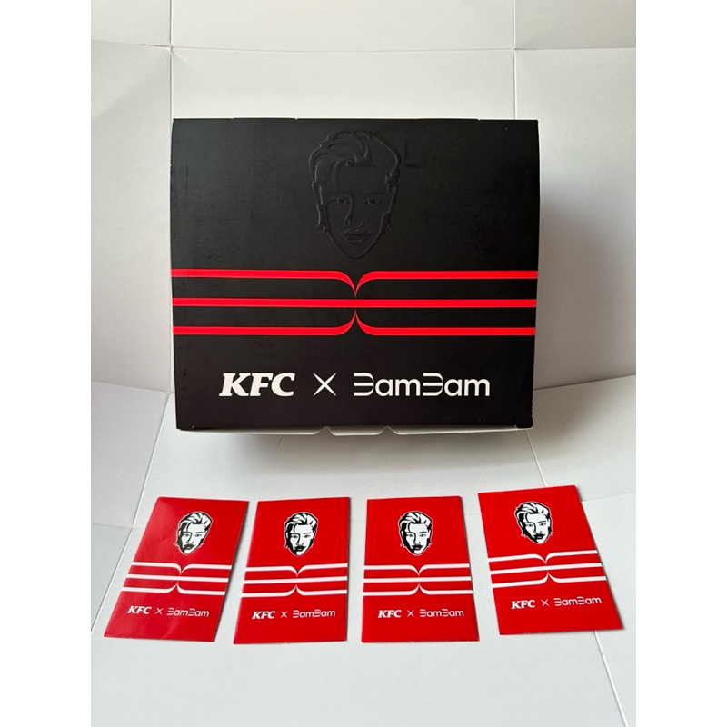 KFC x BamBam การ์ดแบมแบม BamBamBox เหลือแบบที่ 1-2 | Shopee Thailand