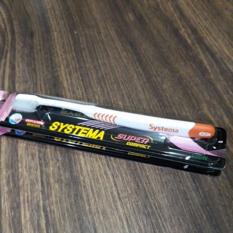 แปรงสีฟัน Systema Super Compact A31 หัวแปรงขนาดเล็กพิเศษสุด พร้อมส่ง ...