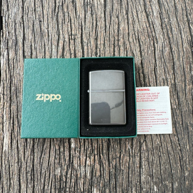 เคสเปล่า Zippo No. M250 High Polish Midnight Chrome | Shopee Thailand