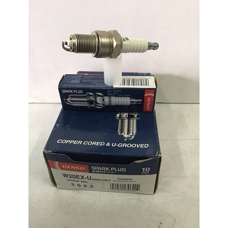 หัวเทียน DENSOแท้ W20EX-U DAHATSU,MIRA,FORD,SUZUKI ,TOYOTA | Shopee ...
