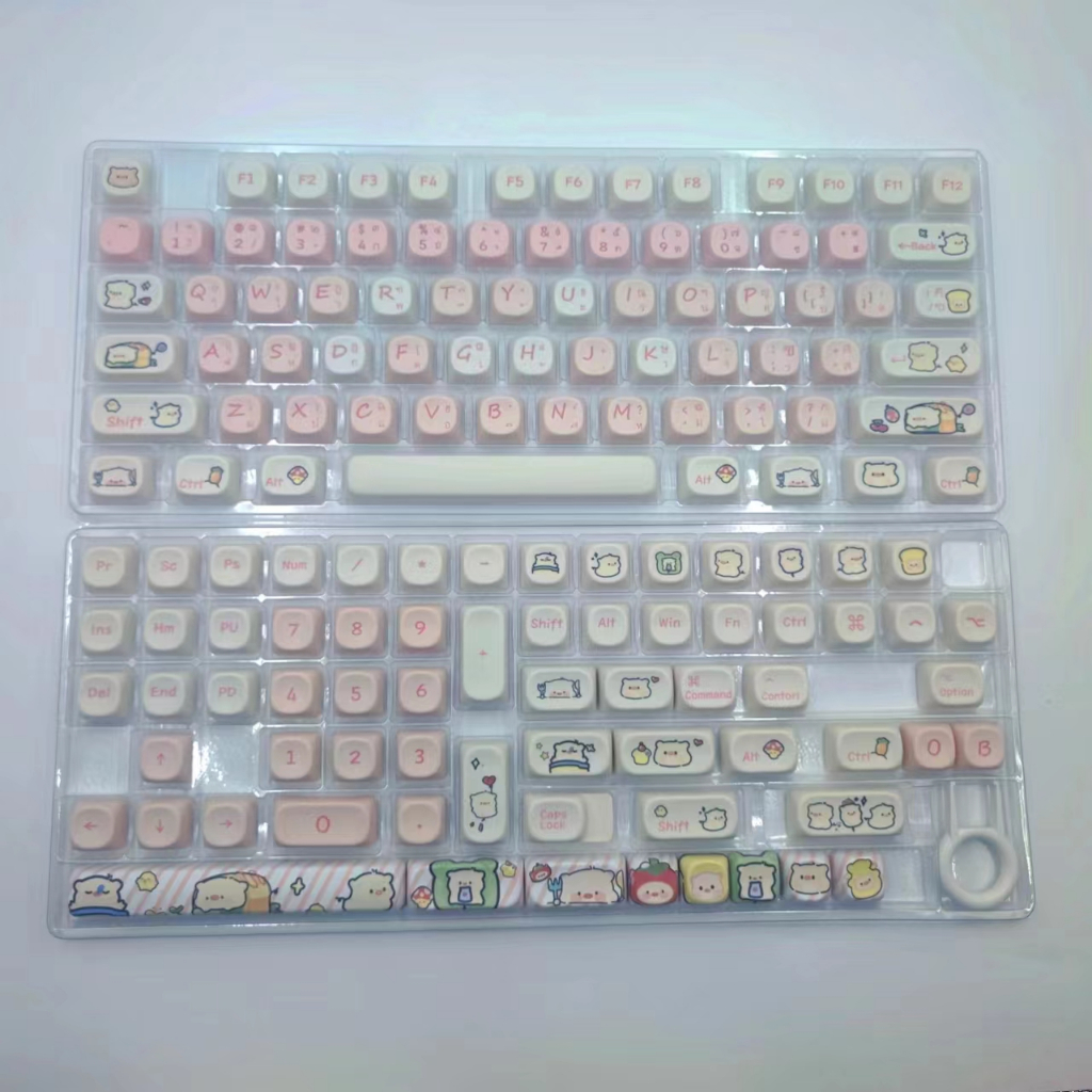 ⚡พร้อมส่งจากไทย⚡Kuromi แบบไทย keycaps PBT Keycap XDA Sublimation Unique ...
