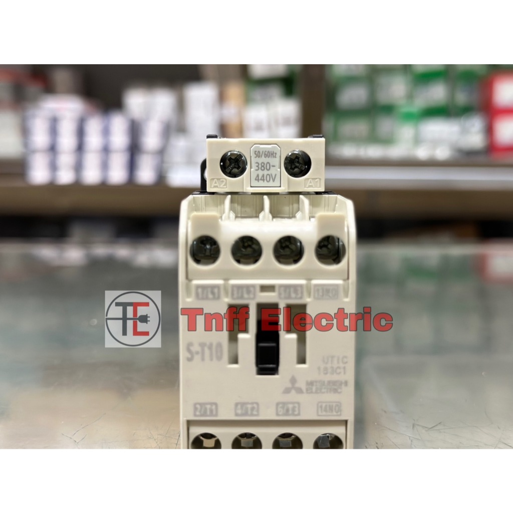 Mitsubishi S-T10 (คอยล์ 24V, 48V, 110V, 220V, 380V) Magnetic แมกเนติก คอนแทคเตอร์ | Shopee Thailand