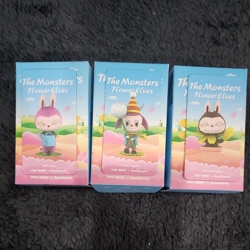 POPMART LABUBU The monsters flower elves | Shopee Thailand